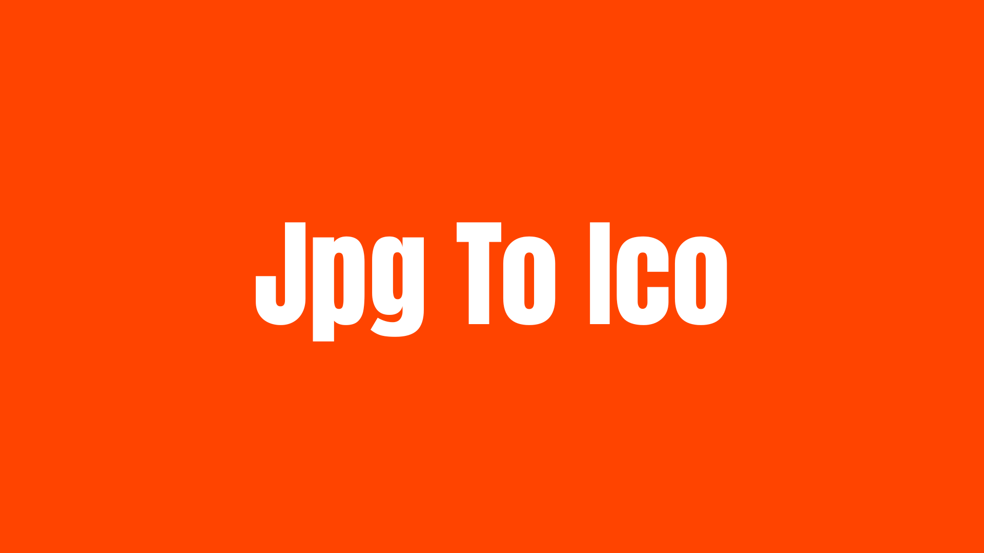 JPG à ICO Converter en ligne